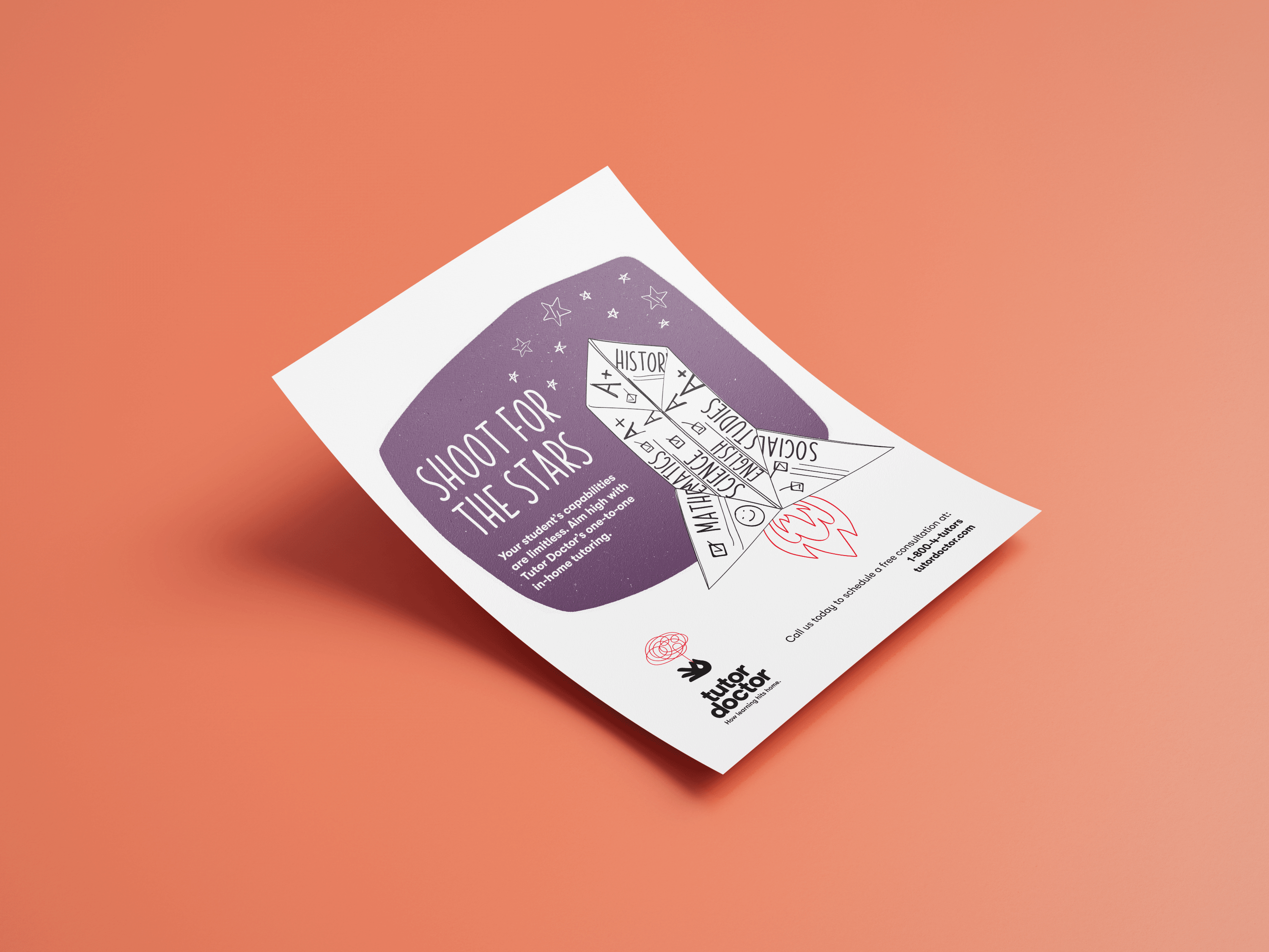 Flyer - Shoot For The Stars – Printphics Inc.