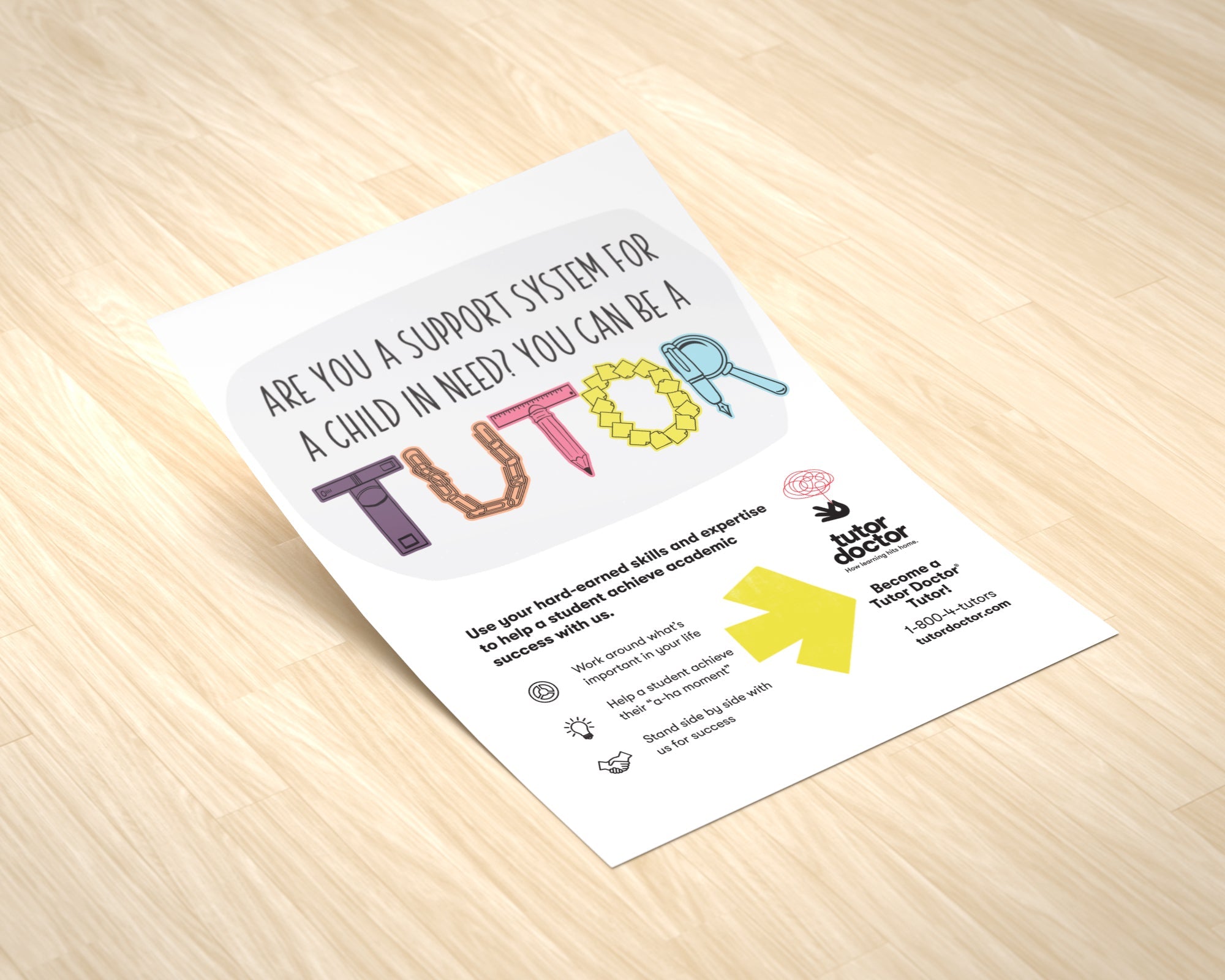 Tutor Recruitment Flyer vs. 4 – Printphics Inc.